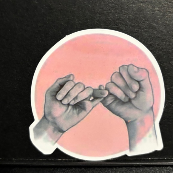 Design | Pinky Promise Frinedship Sticker | Poshmark